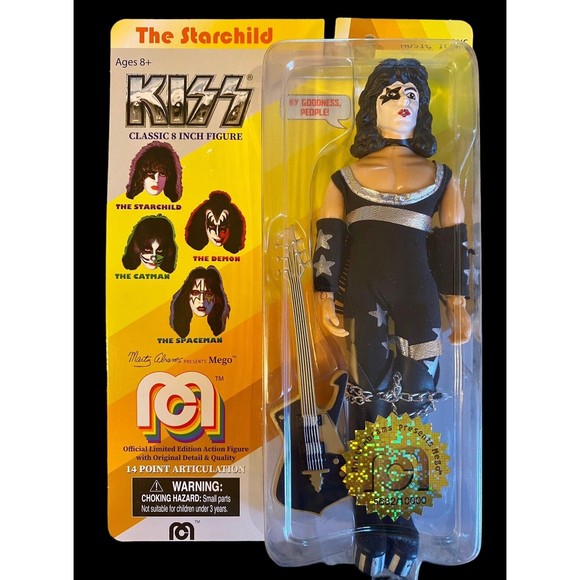 Mego | Toys | Mego Music Icon Kiss The Starchild Paul Stanley Limited ...